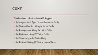 Case Presentation on Locally Advanced Carcinoma Stomach | PPTX