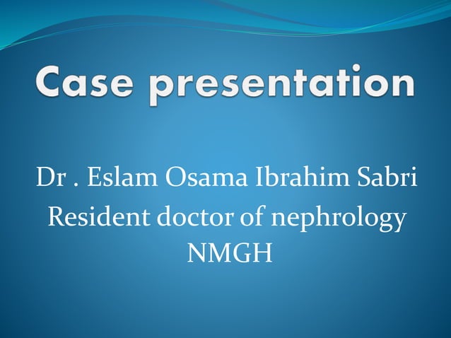 Case presentation dr isla | PPT