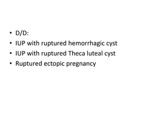 Case presentation ectopic pregnancy | PPTX
