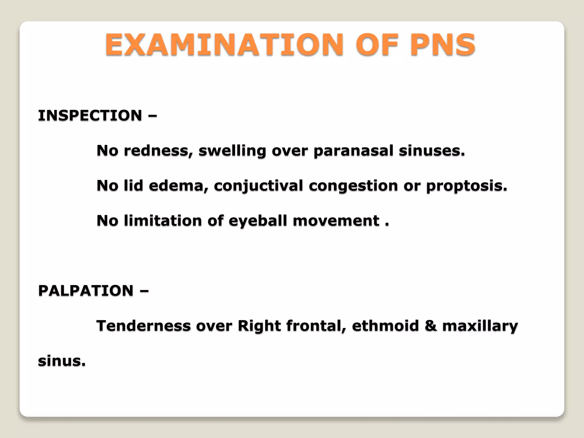 Case presentation Esthesioneuroblastoma Dr Utkal Mishra | PPTX