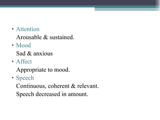 Case presentation geriatric depression | PPT