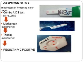 Case presentation hiv 2 | PPT