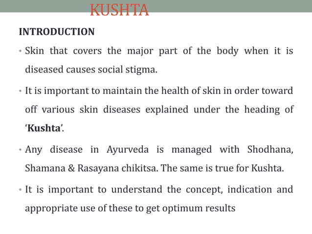 Case presentation kitibha Kushtha | PPTX
