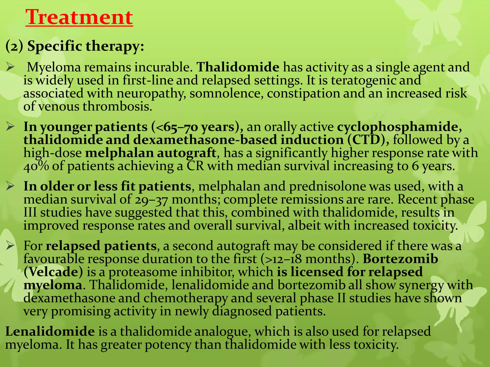 Multiple Myeloma (Case presentation) | PPTX