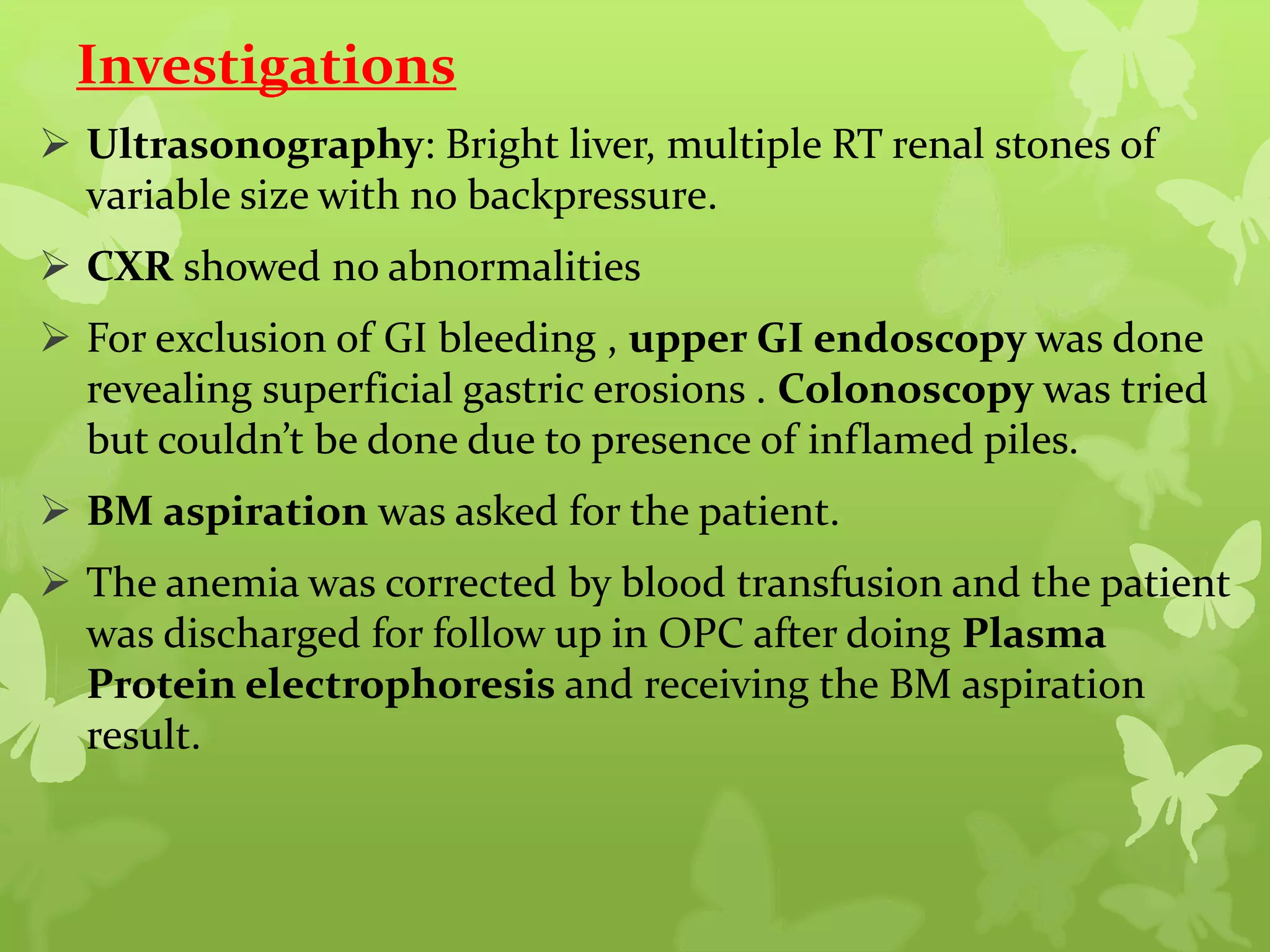 Multiple Myeloma (Case presentation) | PPTX