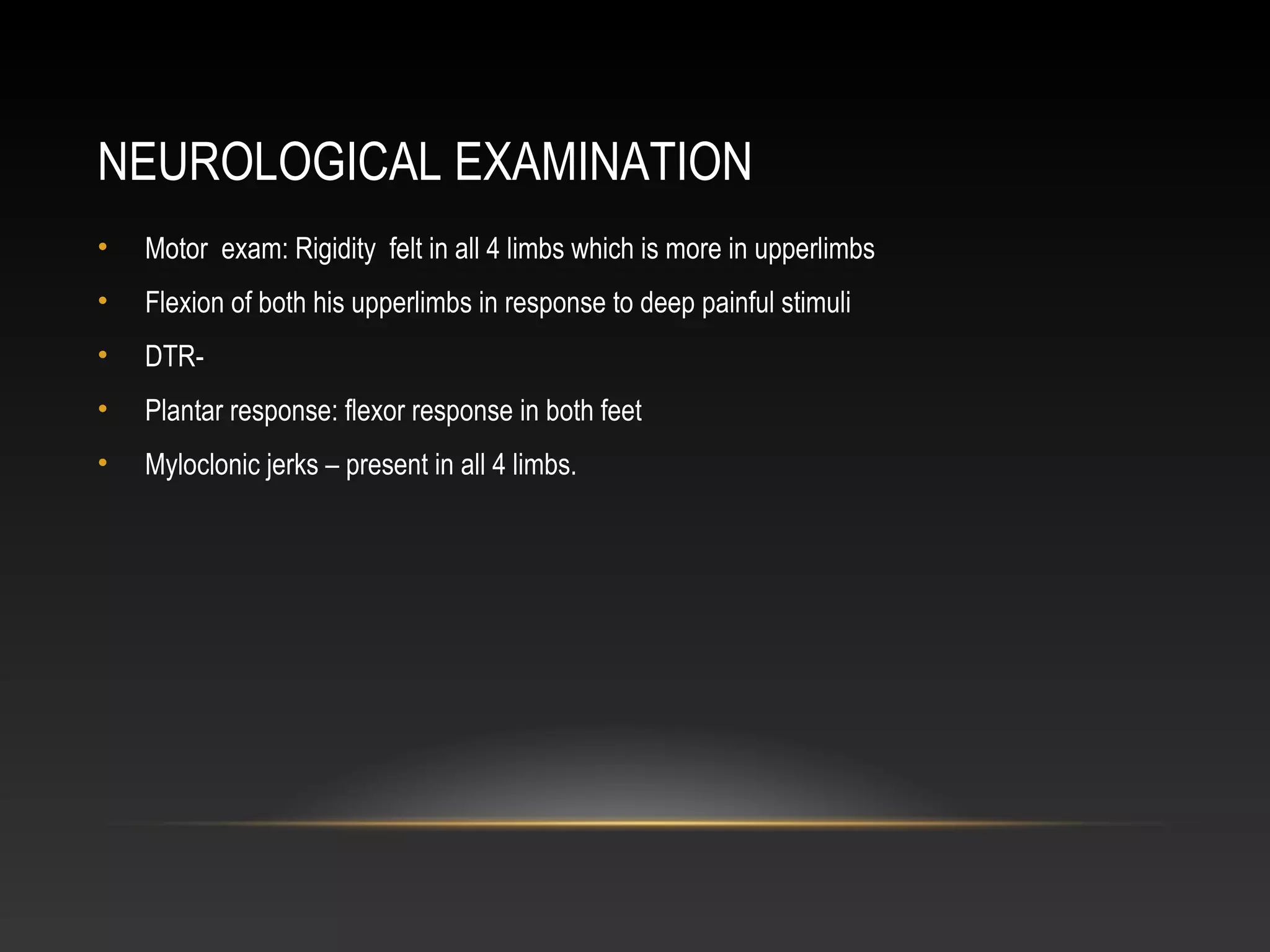 Case presentation neurology | PPT