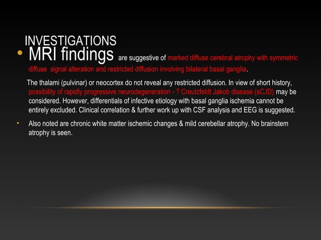 Case presentation neurology | PPT