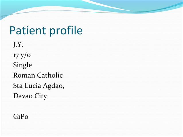 Case presentation ob | PPT