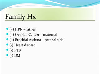Case presentation ob | PPT