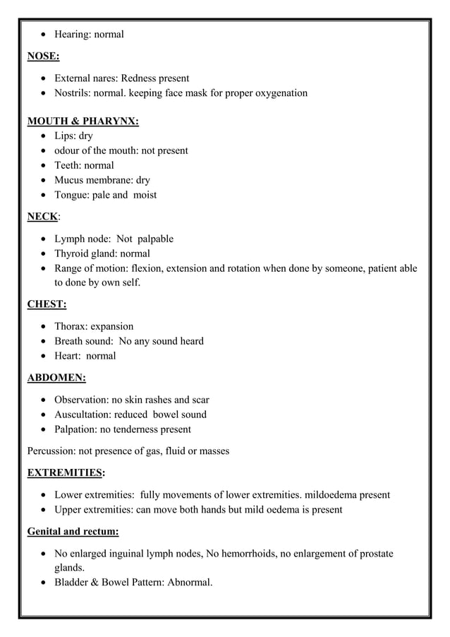 Case presentation of basal cell carcinoma of face no 4 | DOCX | Skin ...