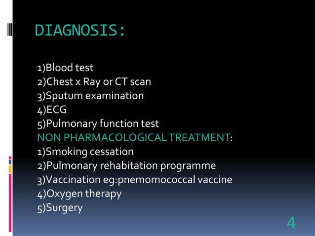 Case presentation of copd | PPTX