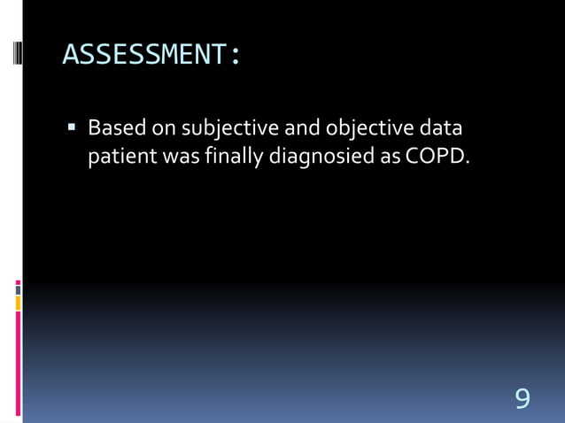 Case presentation of copd | PPTX