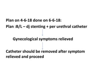 Case presentation of post menopausal procidentia | PPTX