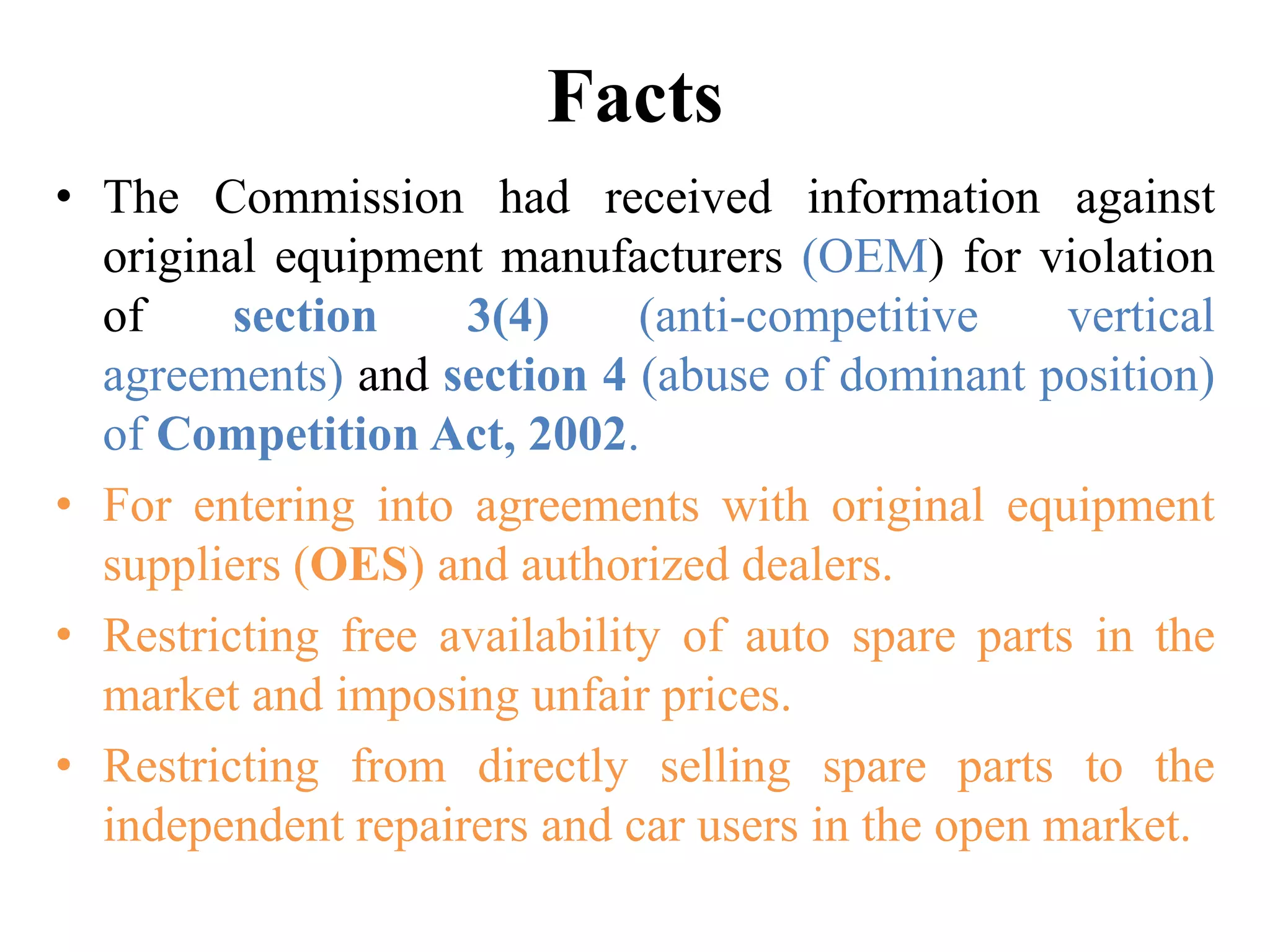 Case presentation on anti competitive agreements | PPTX