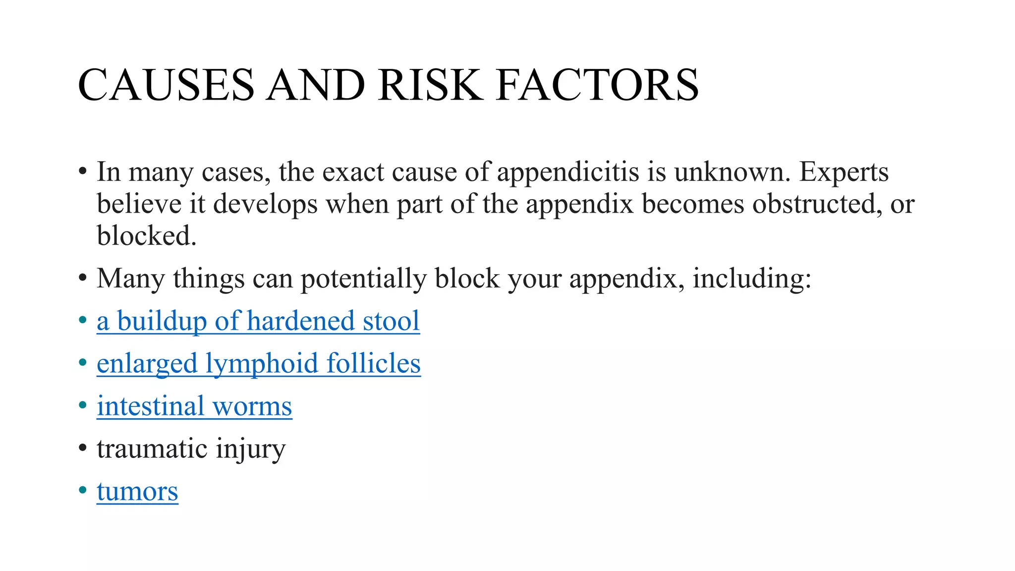 CASE PRESENTATION ON ACUTE APPENDICITIS | PPTX