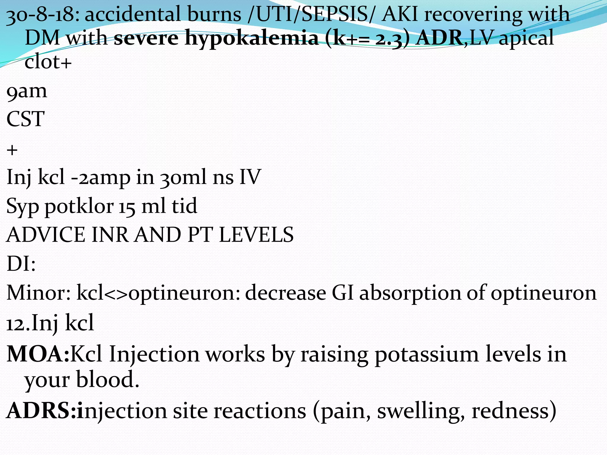 Case presentation on burns | PPTX