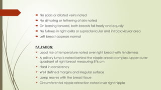 CASE PRESENTATION ON CARCINOMA BREAST.pptx
