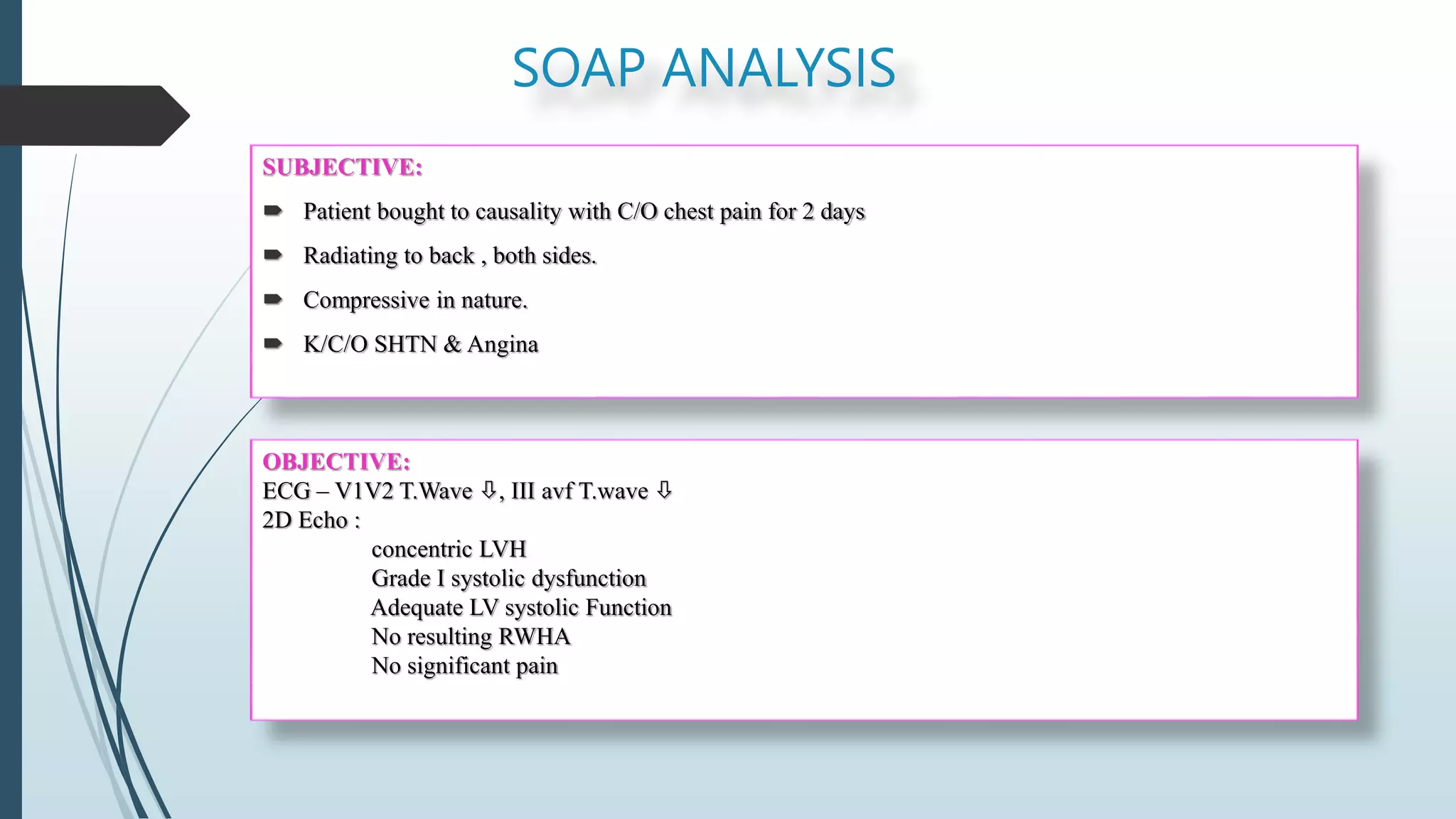 SOAP ANALYSIS- PHARM.D.pptx