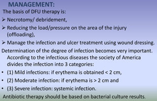 Case presentation on Diabetic foot ulcer | PPTX