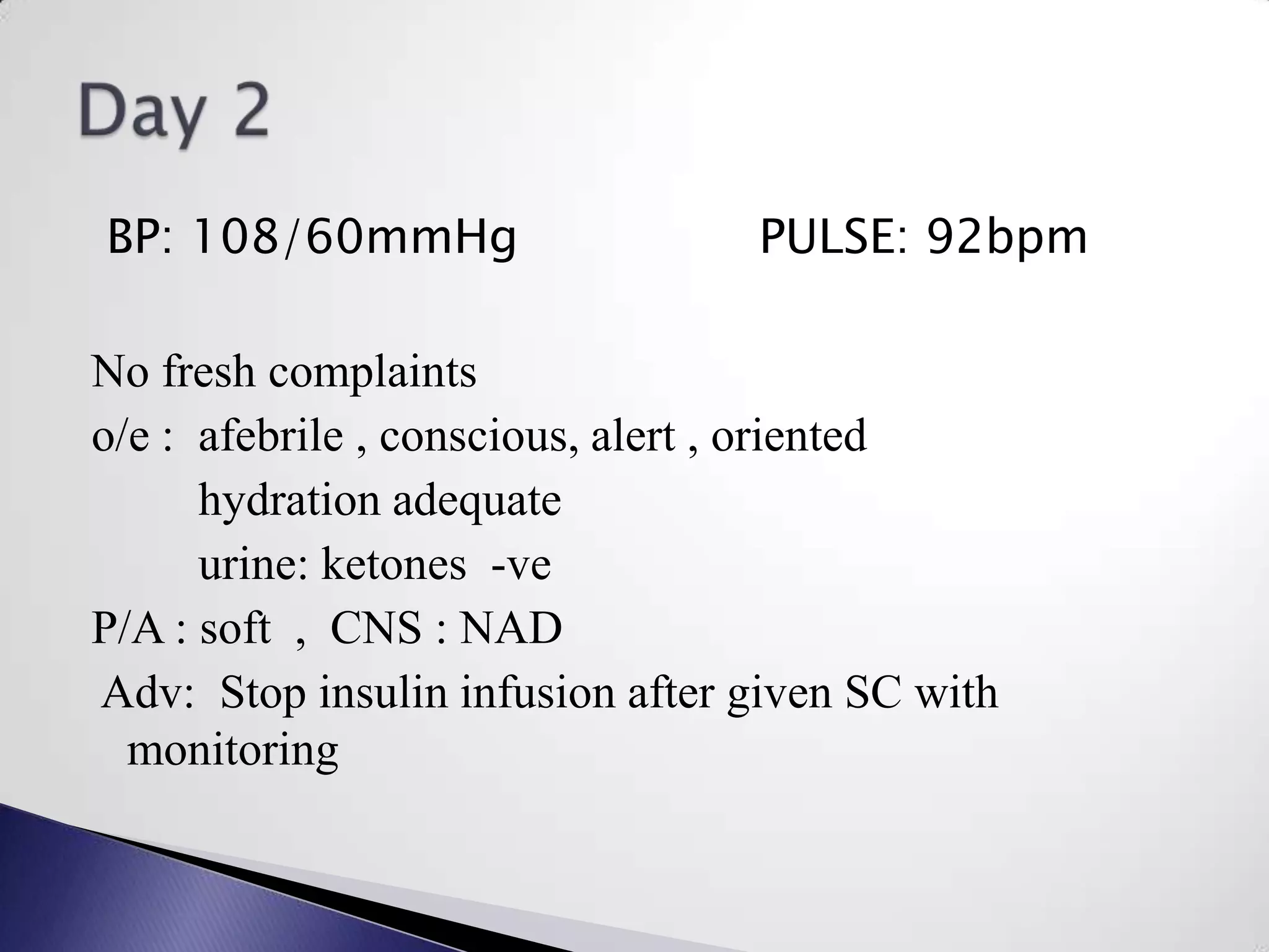 CASE PRESENTATION ON DIABETIC KETOACIDOSIS (DKA) | PPTX