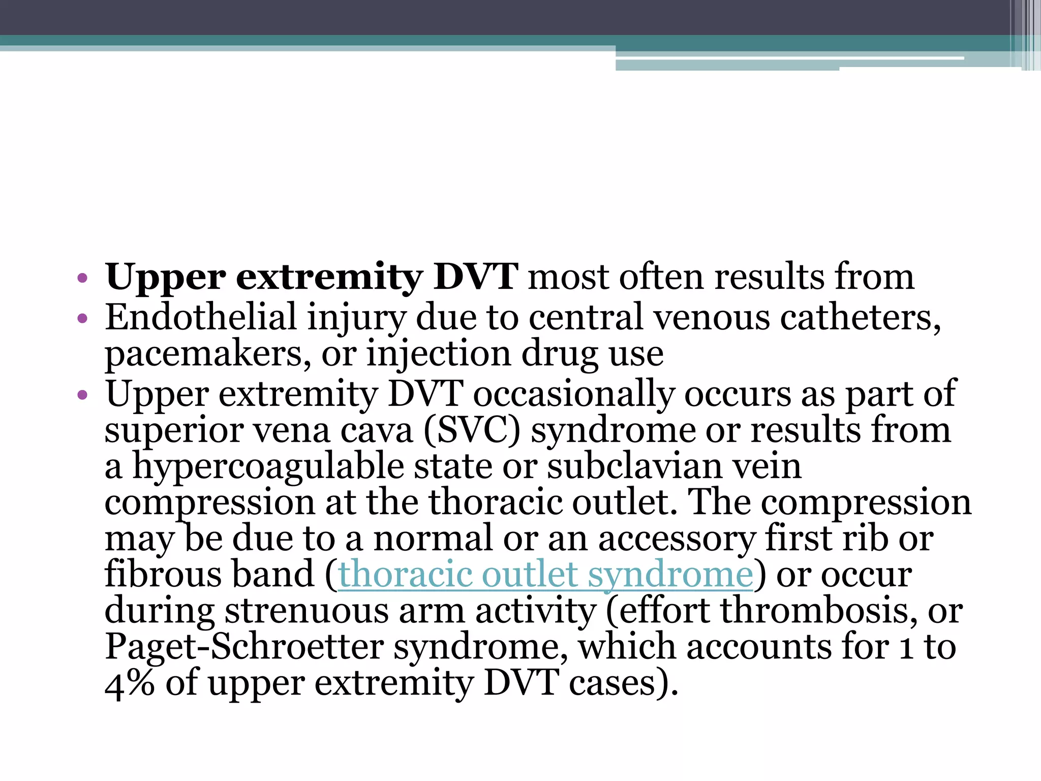 Case presentation on dvt (1) | PPTX