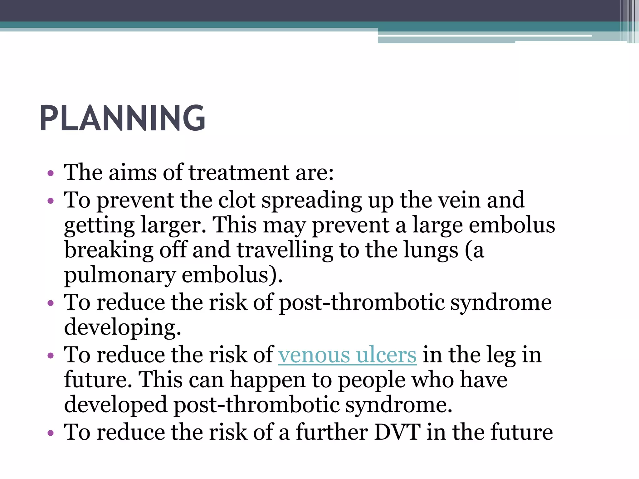 Case presentation on dvt (1) | PPTX