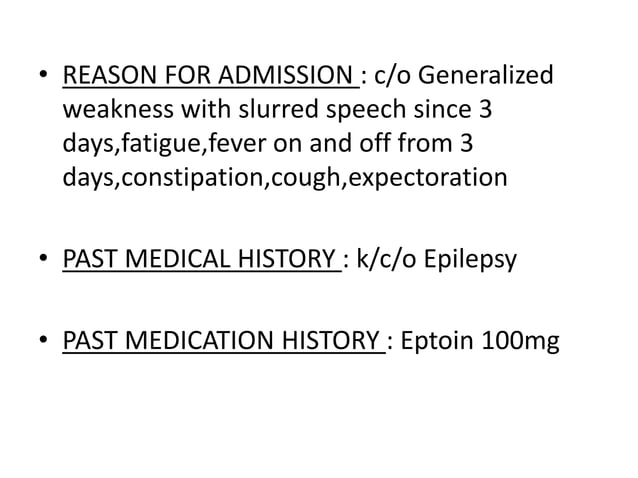 CASE PRESENTATION ON EPILEPSY.pptx epilepsy is a disorder | PPTX