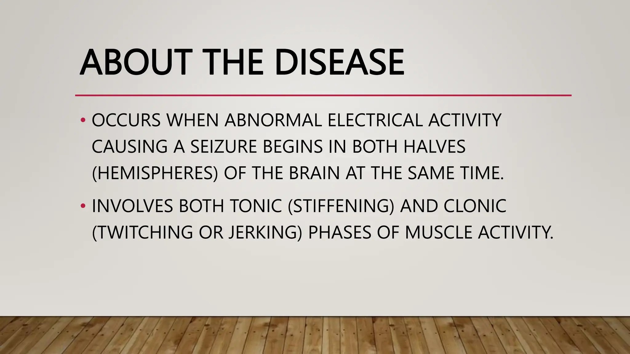 CASE PRESENTATION ON GENERALIZED TONIC-CLONIC SEIZURE..pptx