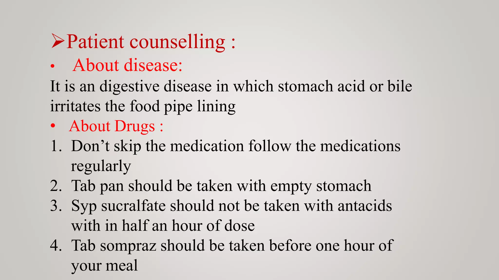 Gastroesophageal reflux disease ( GERD) | PPTX
