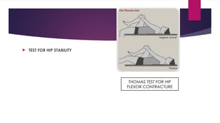 Case Presentation on Hip joint and clinical examination | PPTX
