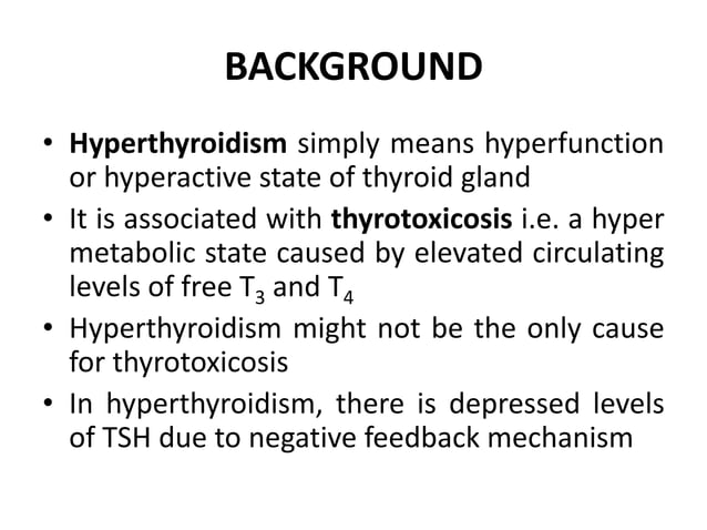 Case presentation on hyperthyroidism | PDF | Thyroid Disorders ...
