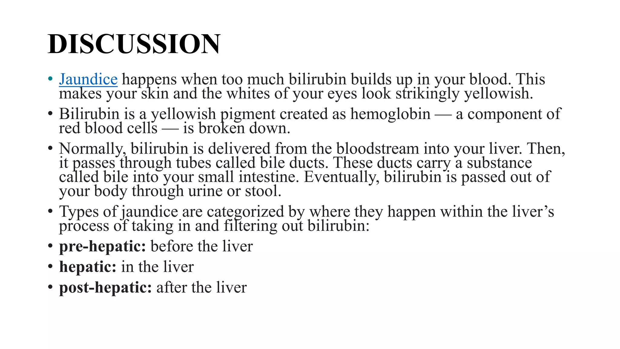 CASE PRESENTATION ON JAUNDICE WITH UPPER GI BLEEDING | PPTX