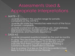 Case presentation on juvenile | PPTX