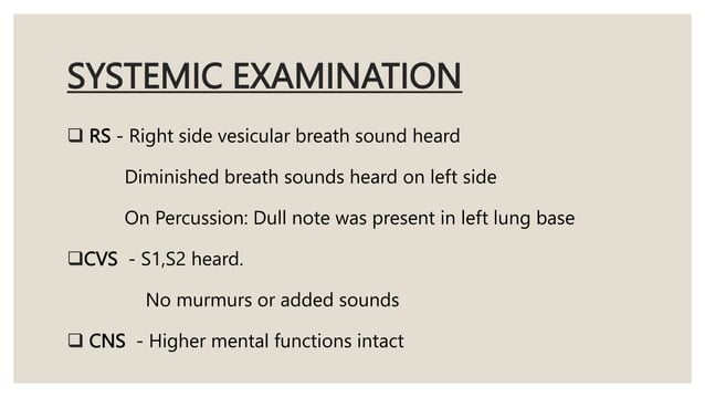 CASE PRESENTATION ON KOCH'S ABDOMEN.pptx | Digestive Disorders ...