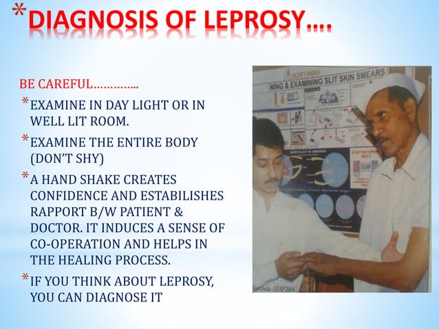 Leprosy: Case Presentation , Facts & Management | PPTX