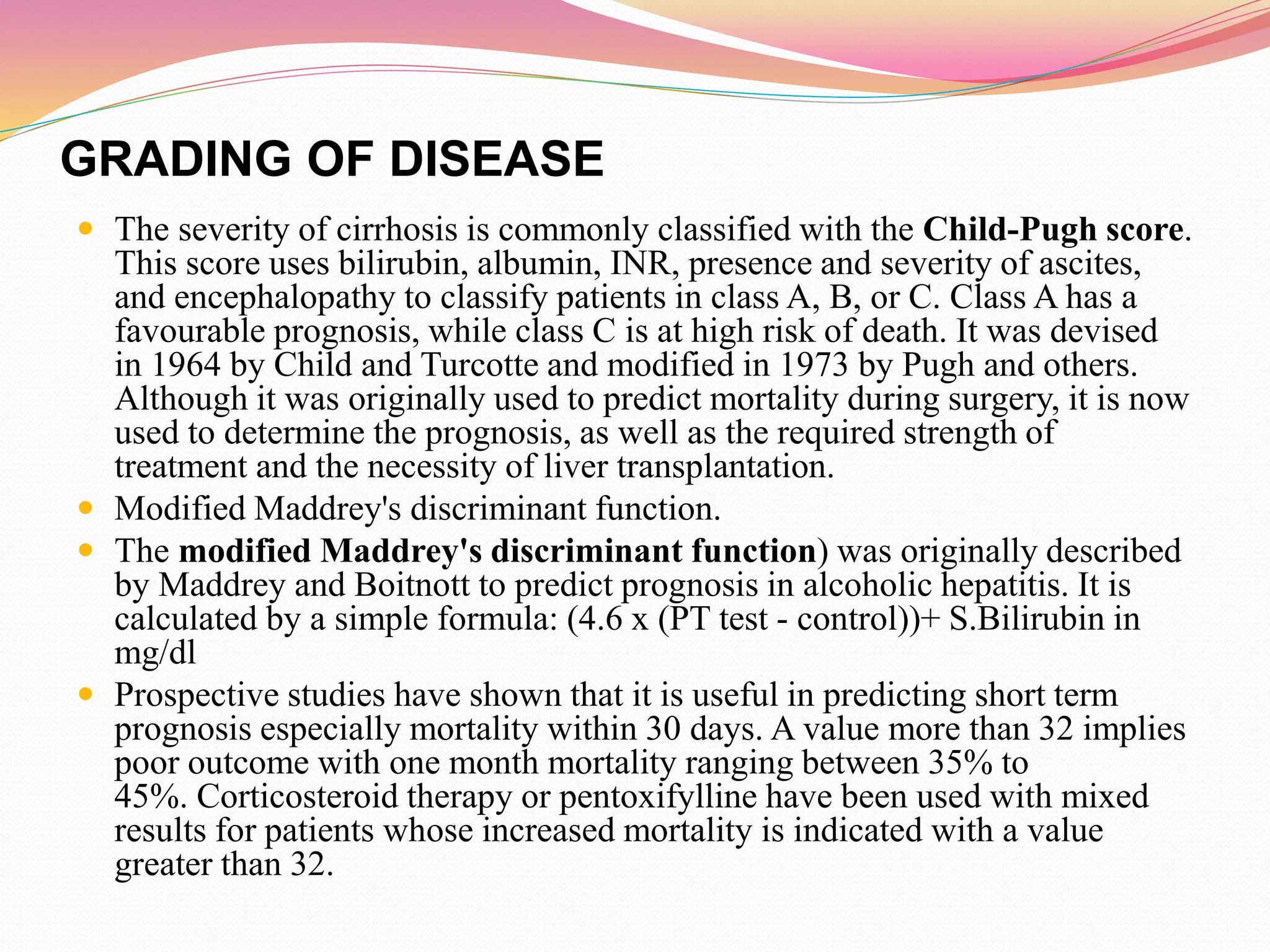 CASE PRESENTATION ON CIRRHOSIS OF LIVER WITH PORTAL HYPERTENSION ...