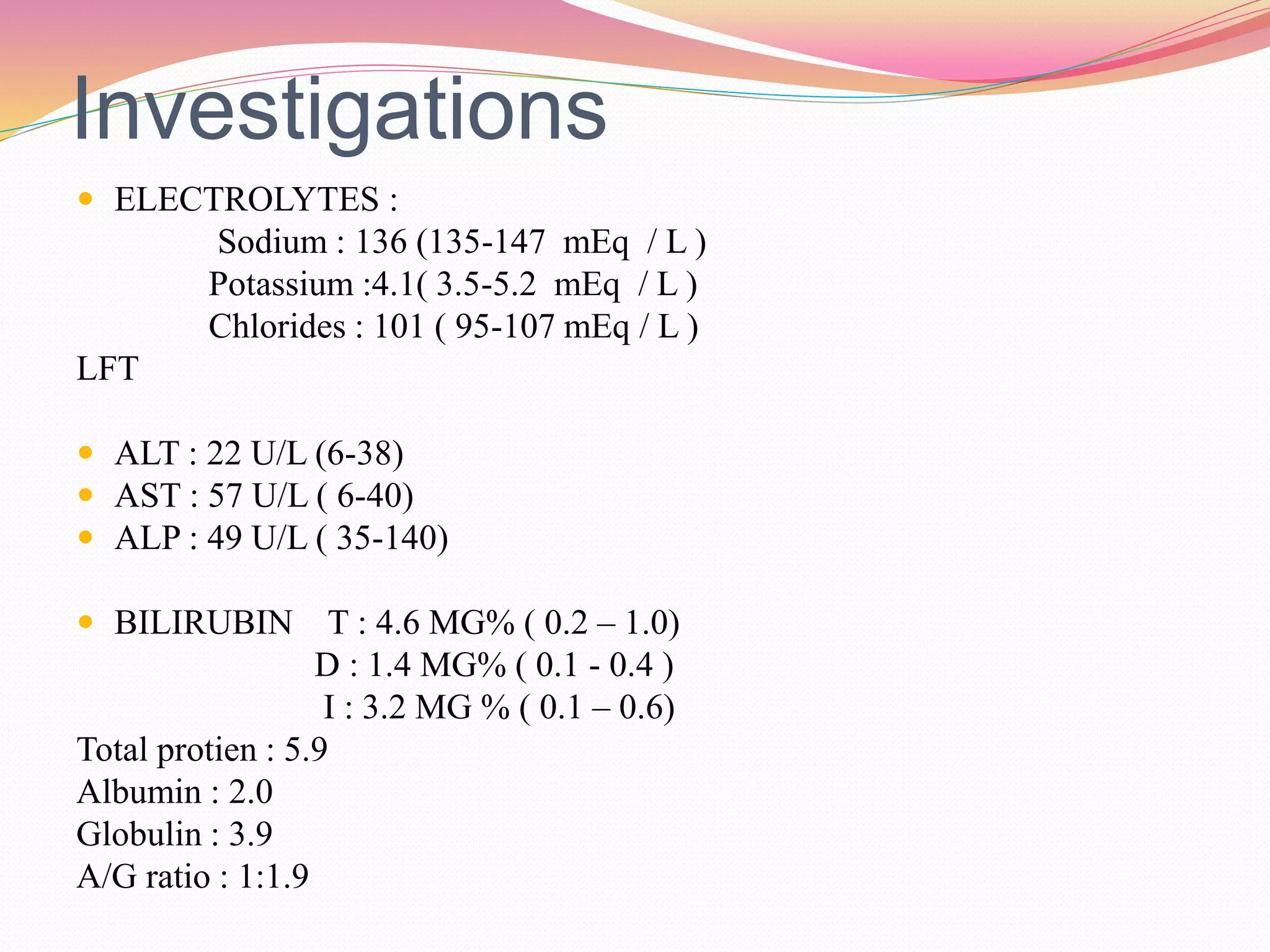CASE PRESENTATION ON CIRRHOSIS OF LIVER WITH PORTAL HYPERTENSION ...