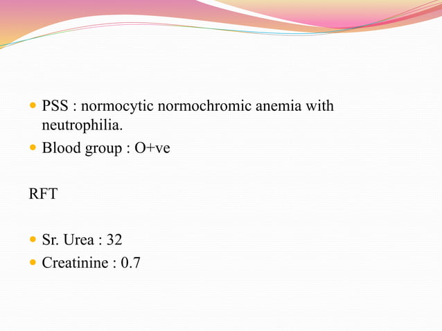 CASE PRESENTATION ON CIRRHOSIS OF LIVER WITH PORTAL HYPERTENSION ...