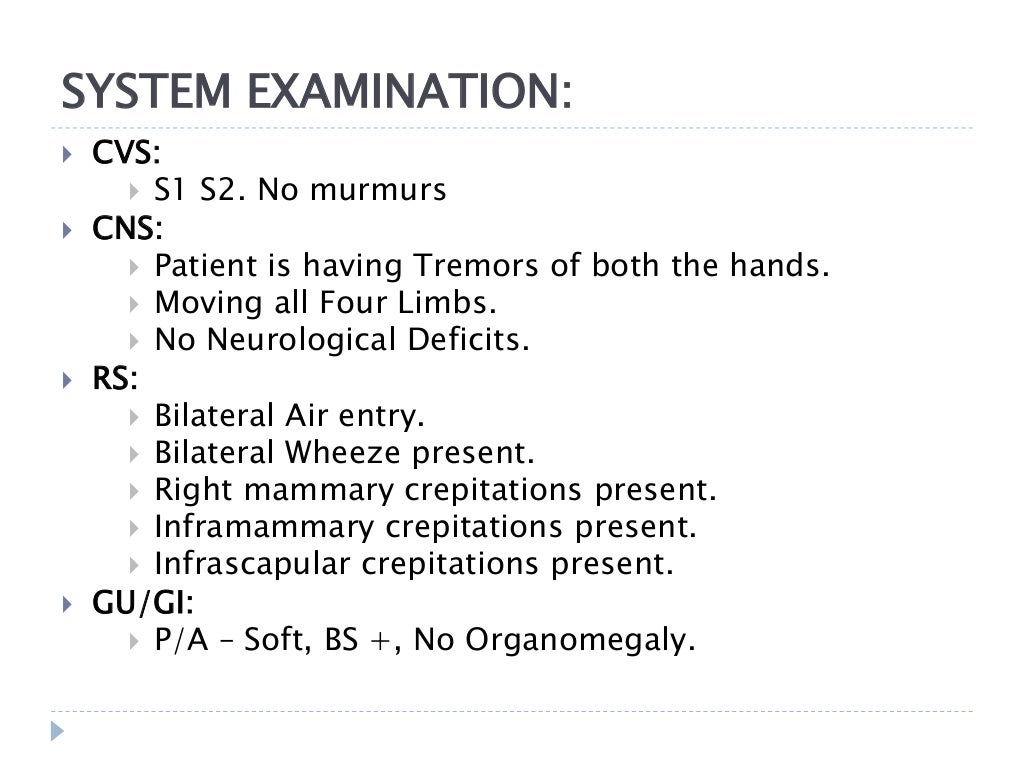 Case Presentation On Parkinsons Disease
