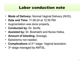 Case presentation on Post natal care (PNC).pptx