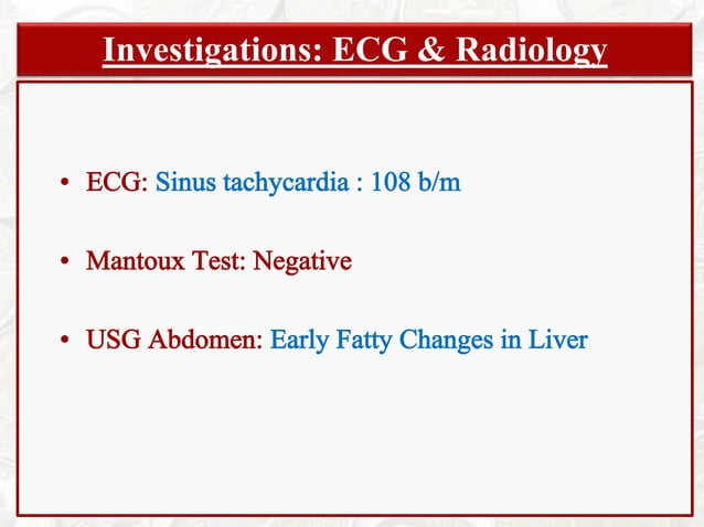 Case Presentation On Respiratory Medicine | PPTX