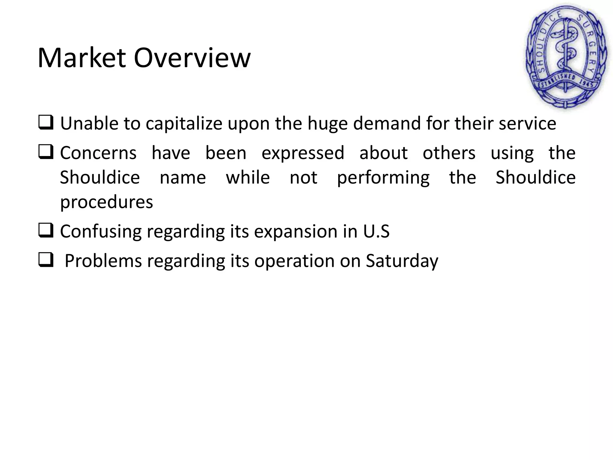 Case presentation on shouldice hospital | PPTX