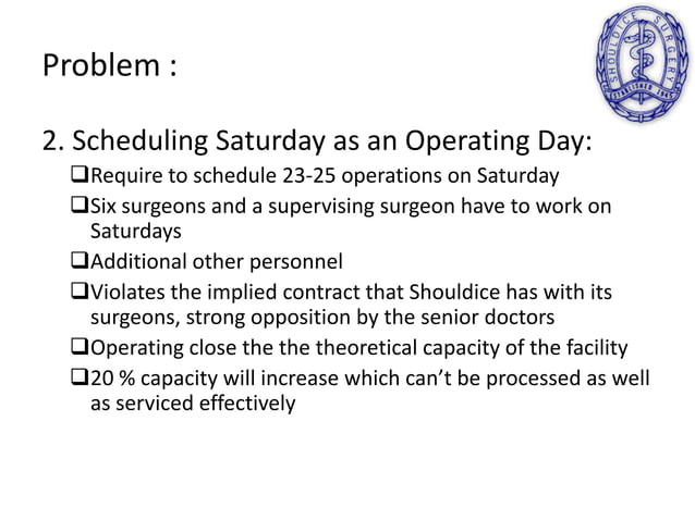 Case presentation on shouldice hospital | PPTX