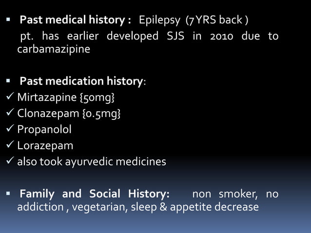 Case presentation on sjs | PPTX | Blood Disorders | Diseases and Conditions