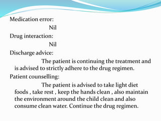 Case presentation on typhoid | PPTX