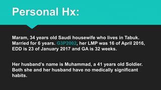 Case presentation P-PROM | PPTX