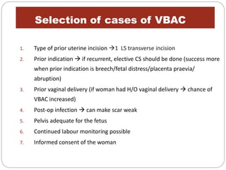 Case presentation post caesarean pregnancy | PPTX