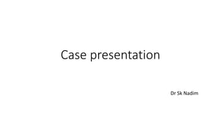A Case presentation of post TB sequelae.pptx