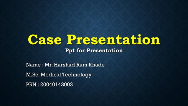 Case presentation of Orthopedic Cse Anaesthesia Management | PDF