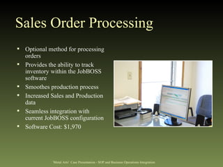 Case Presentation Sales And Operations | PPT